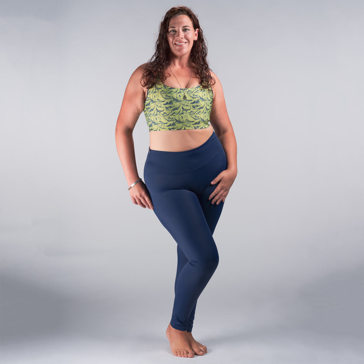 Manta Ray Racer Back Top | Recycled Swimwear – SeaMorgens